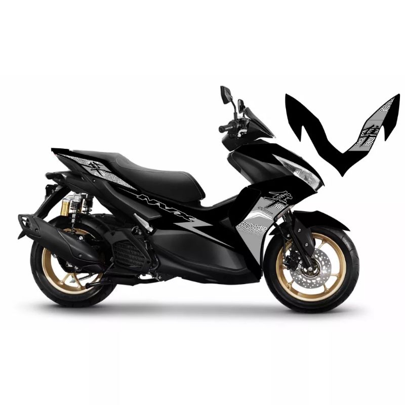 Jual STRIPING TRANSPARAN ALL NEW AEROX CONNECTED NVX 155 CUSTOM DESAIN ...