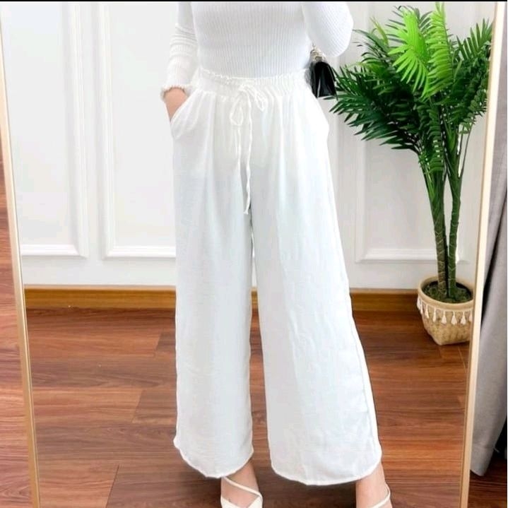 Jual CELANA KULOT Crinkle Airflow kulot crinkle premium tebal | Shopee ...