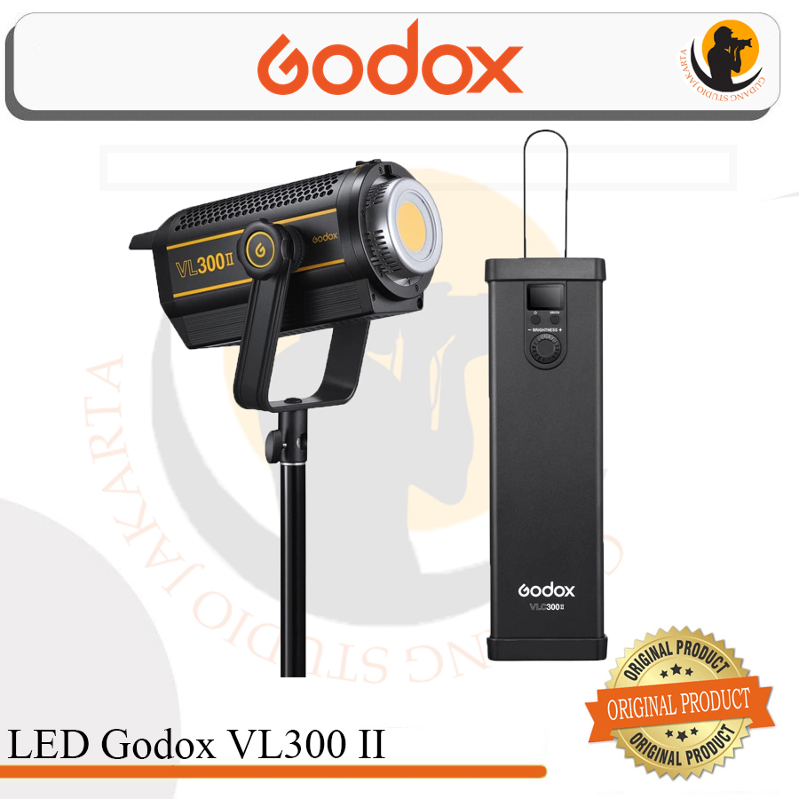Jual LED Godox VL300 II VL-300II VL300II Series LED Video Light (300W ...