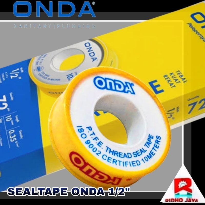 Jual Seal Tape ONDA/siltip/isolasi 10 Meter ORIGINAL | Shopee Indonesia