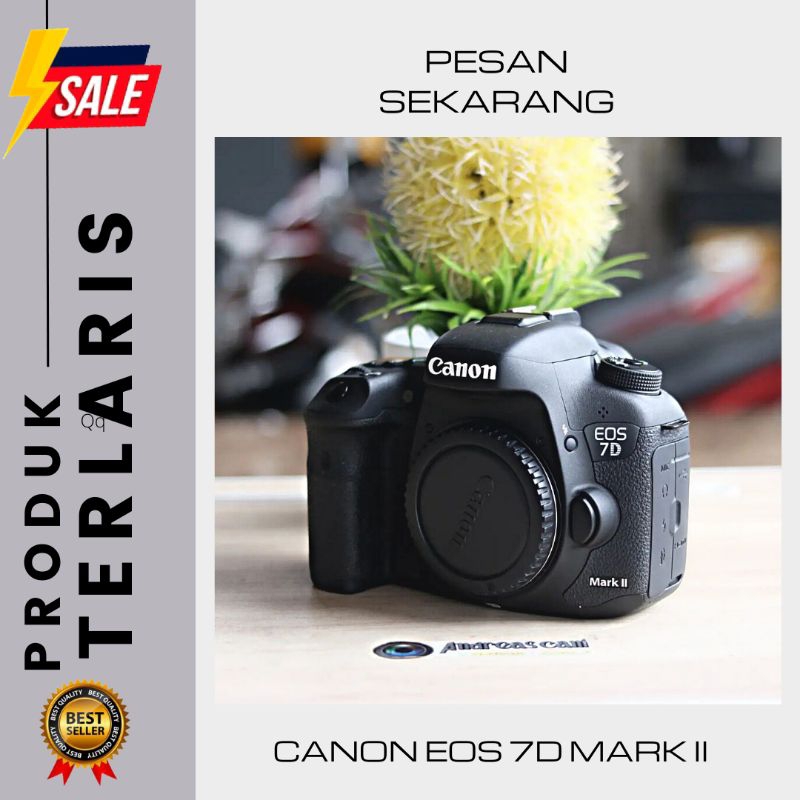 Jual CANON EOS 7D MARK II BODY ONLY LIKE NEW TINGGAL PAKAI | Shopee Indonesia