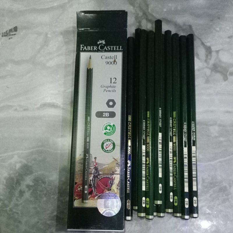 Jual Pensil faber Castell asli dijamin 2B 1pcs | Shopee Indonesia