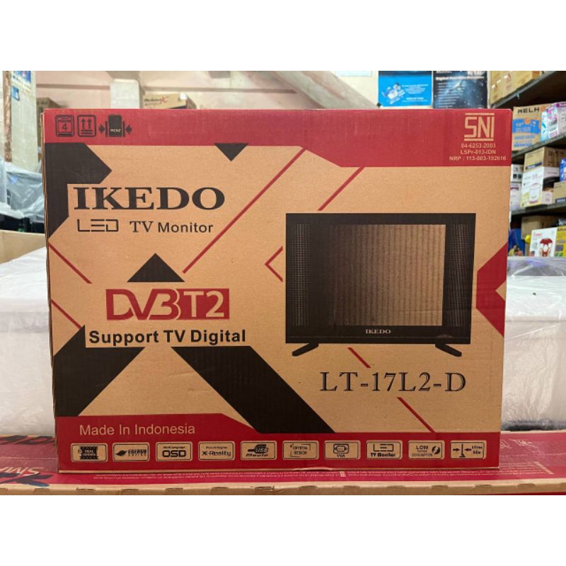 Jual TV LED DIGITAL IKEDO 17 INCH 17" | Shopee Indonesia