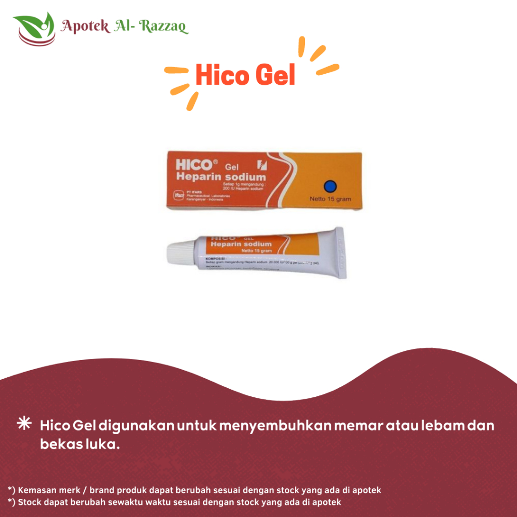 Jual Hico Gel 15 gram | Shopee Indonesia