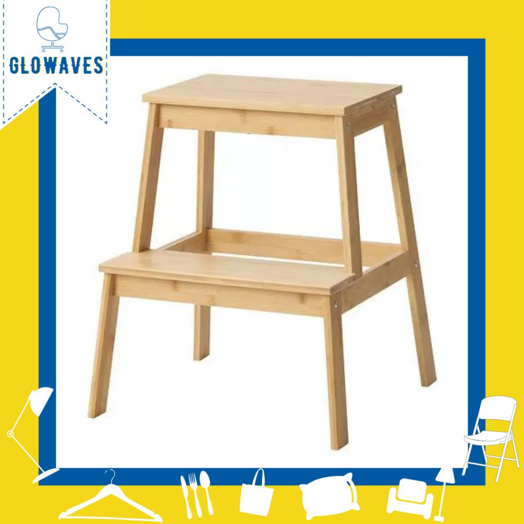 Jual TENHULT Bangku Tangga / Tangga Kecil / Tangga Mini / Tangga Kayu ...