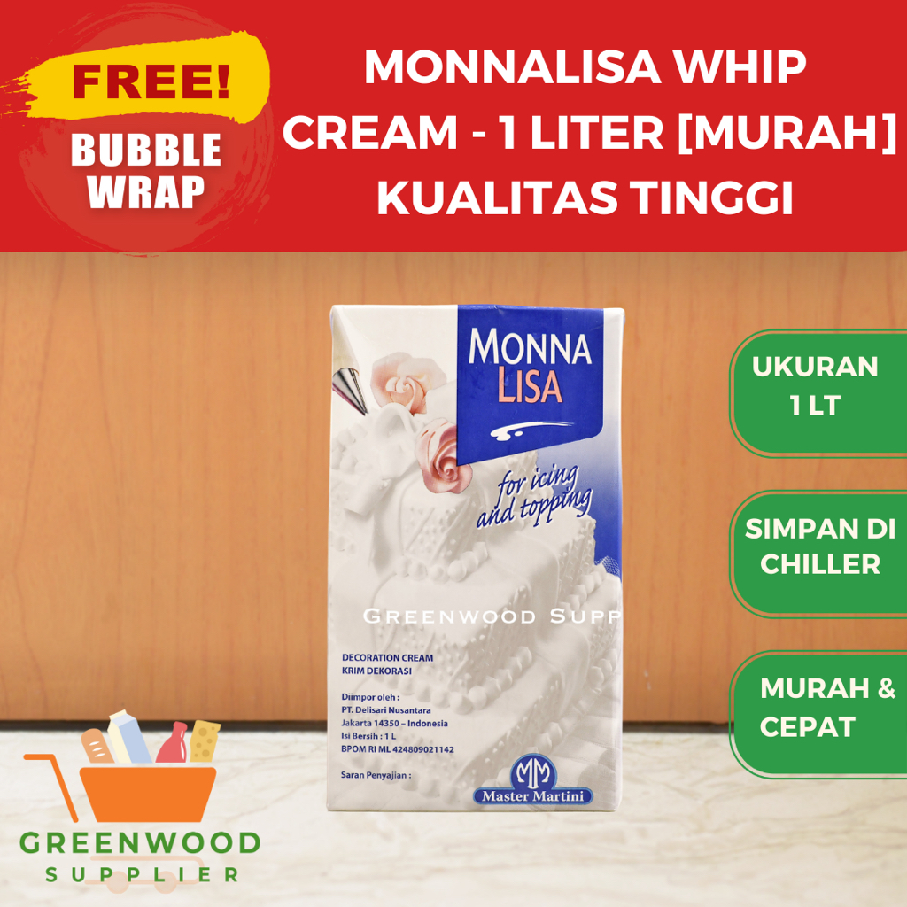 Jual Whip Cream Monnalisa - Master Martini | Shopee Indonesia