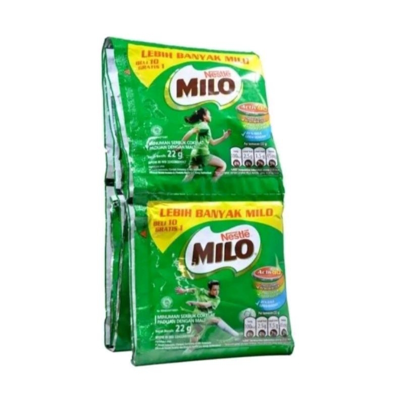 Jual MILO ACTIV-GO Susu Bubuk Sachet @1 Renceng | Shopee Indonesia