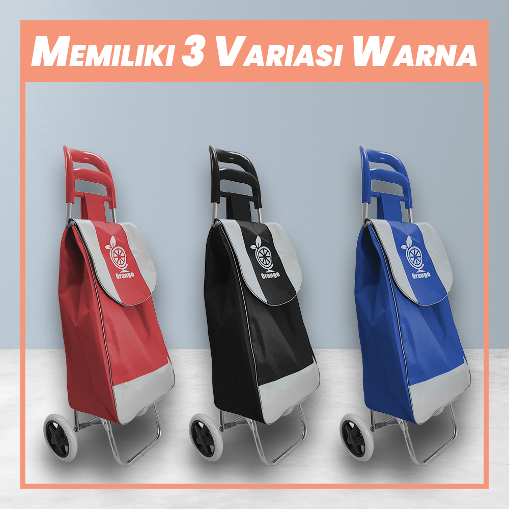 Jual Home Inspiration Troli Belanja lipat Keranjang Supermarket Tas ...