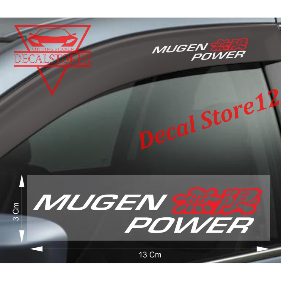 Jual Best stiker mobil stiker sticker talang air mugen power | Shopee ...