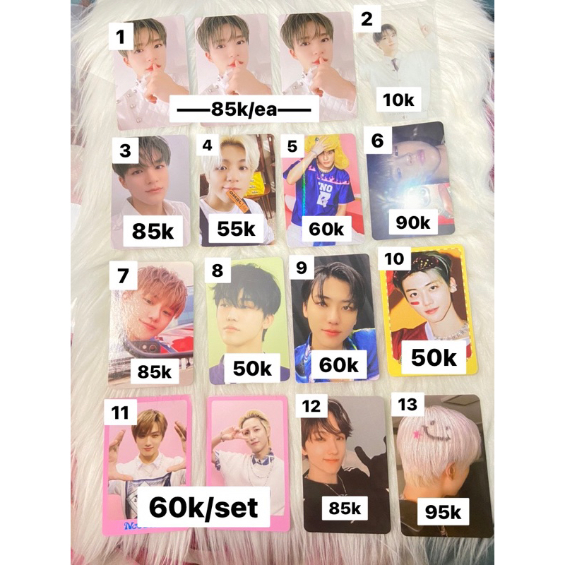 Jual PC NCT DREAM JENO CAFE, JENO CANDY, JENO SG23, JENO MIRROR, JENO ...