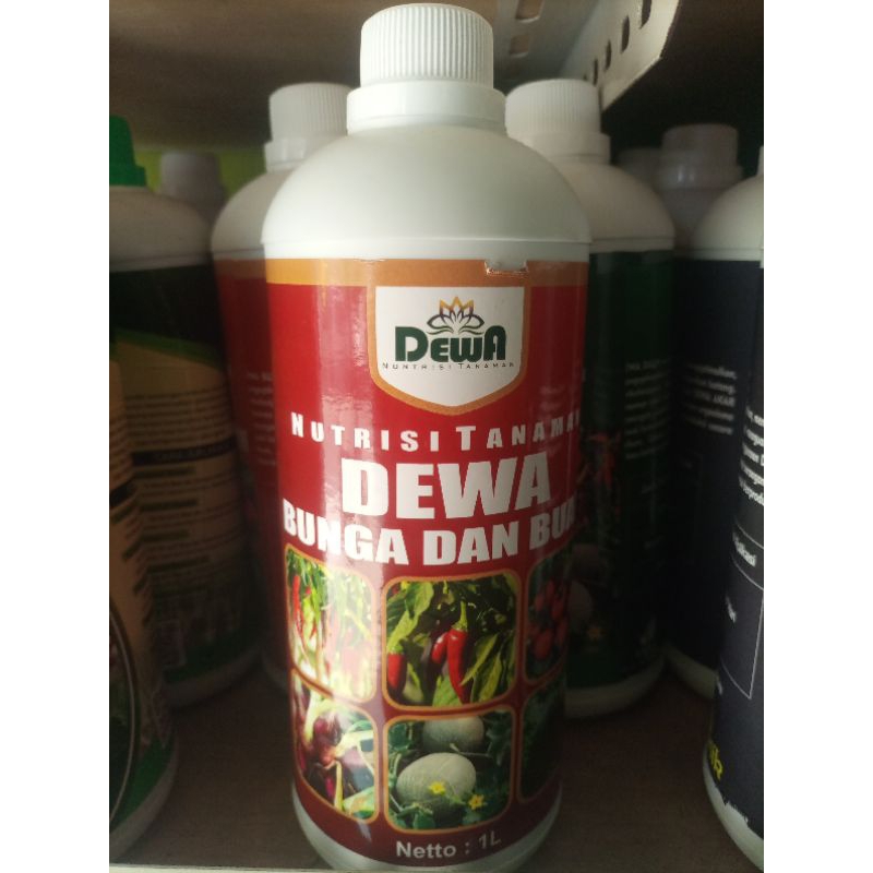Jual Nutrisi Tanaman Dewa Bunga dan Buah 1 liter | Shopee Indonesia