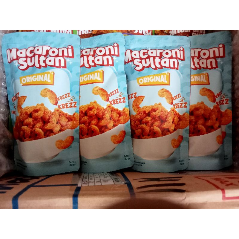 Jual Macaroni sultan 50gr/Makaroni Original/Macaroni pedas/Macaroni ...