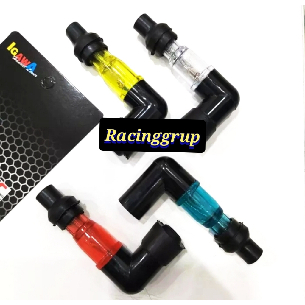 Jual Tutup Busi Nyala Cangklong Dop Busi Transparan + Lampu Universal ...