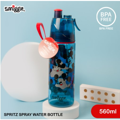 Jual BOTOL SMIGGLE LIVELY SPRITZ SPRAY WATERBOTTLE 560ML TANPA TALI ...