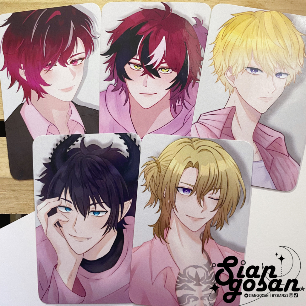 Jual READY Photocard Vtuber Nijisanji EN Luxiem Noctyx ILUNA XSOLEIL [Pink Outfit] | Shopee ...