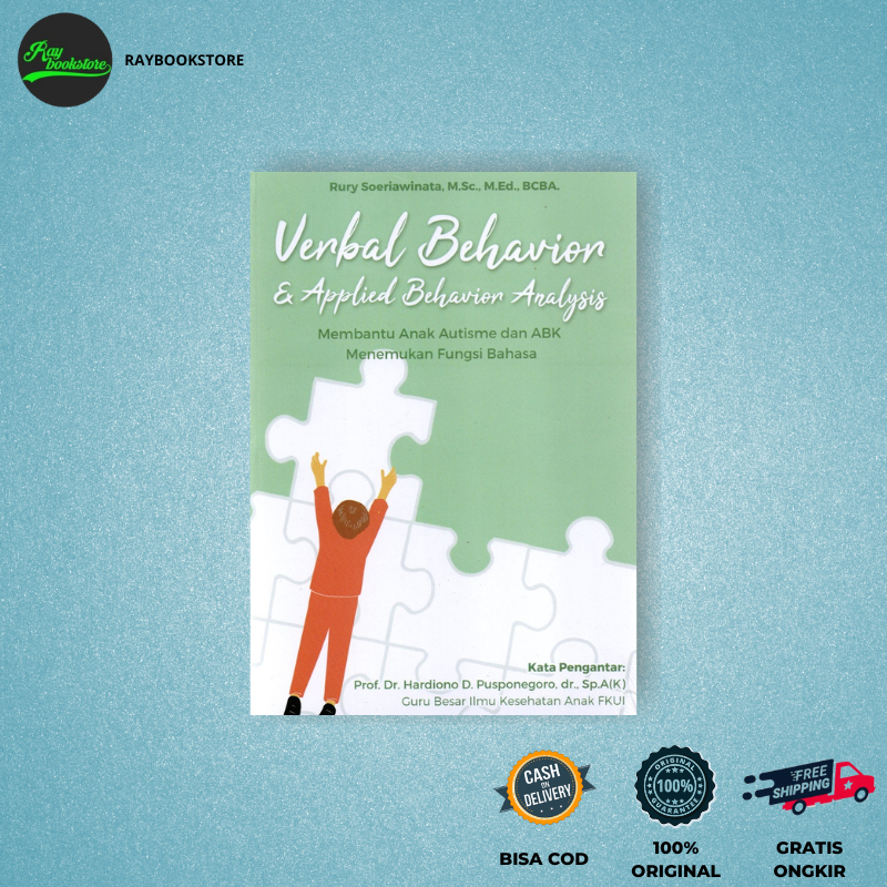 Jual Buku Verbal Behavior & Applied Behavior Analysis - Mega Cerdas ...