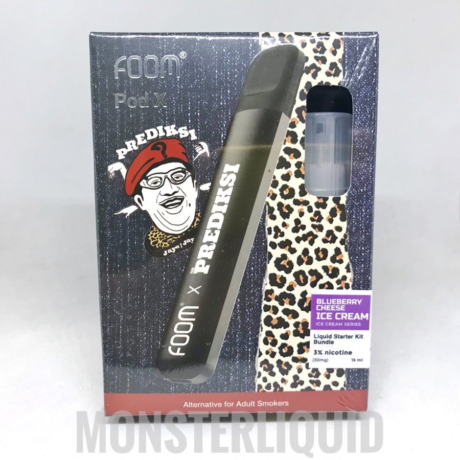 Jual FOOM X PREDIKSI POD KIT BUNDLING LIQUID 15ML BY FOOM LAB AUTHENTIC ...
