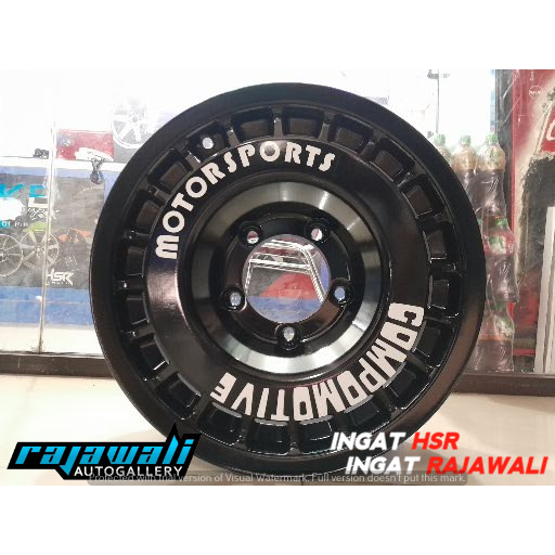 Jual VELG MOBIL COMPOMOTIVE RL RING 15 MODEL RALLY LOOK UNTUK JIMNY ...