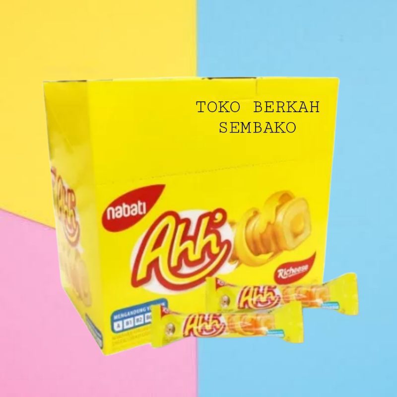 Jual Richeese Nabati Ahh Triple Cheese 4gr Isi 20PCS -1 BOX | Shopee ...