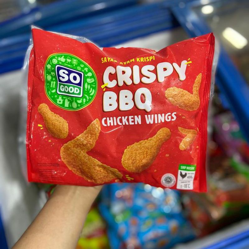 Jual SO GOOD CRISPY BBQ 400gr | Shopee Indonesia