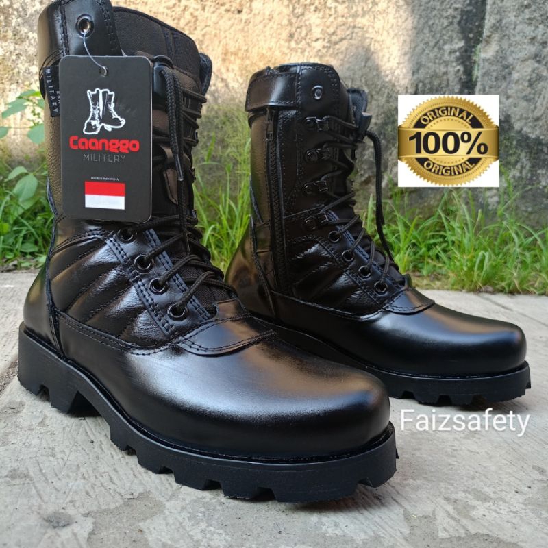 Jual Sepatu pdl Full kulit asli pdl raider sepatu pria pdl TNI POLRI ...