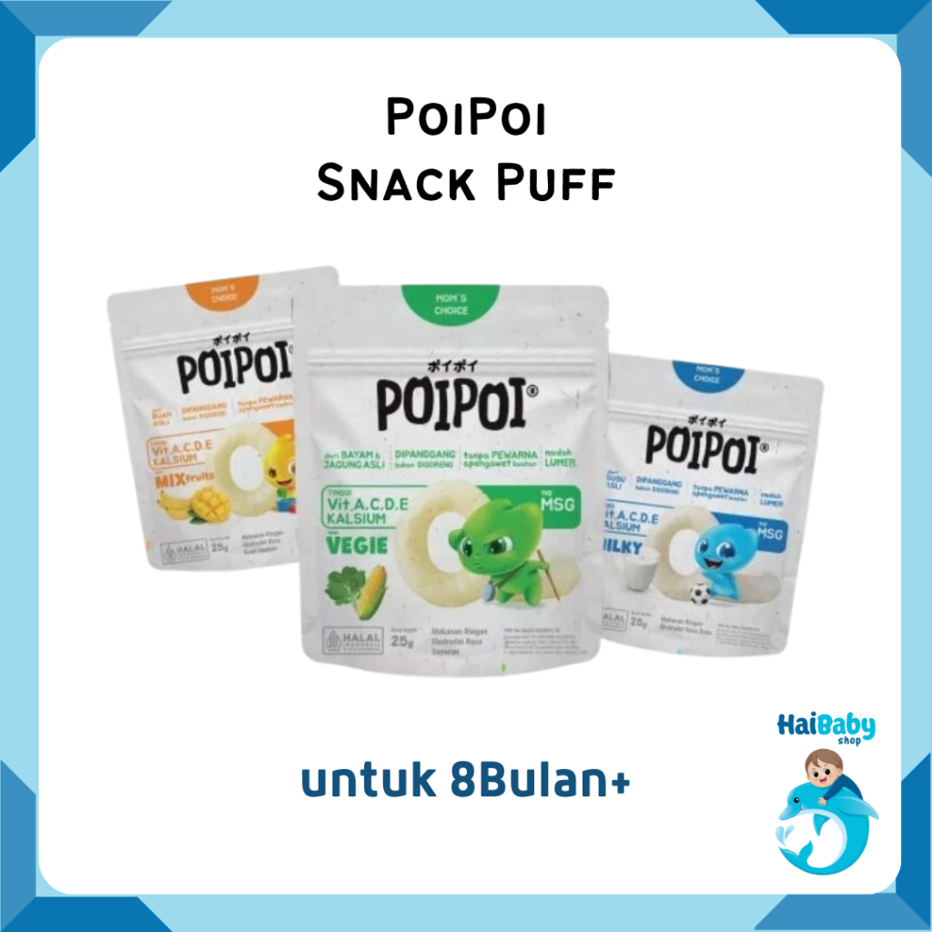 Jual POIPOI Snack BERVITAMIN - Susu NO MSG | Shopee Indonesia
