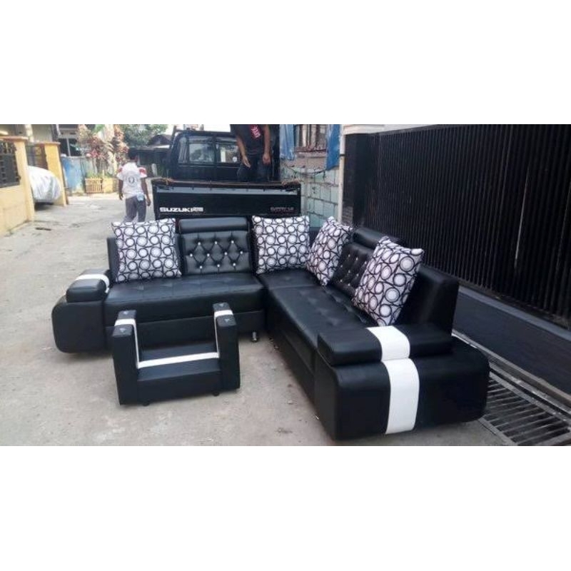 Jual sofa sudut sudut minimalis - sofa bandung - kursi tamu | Shopee ...
