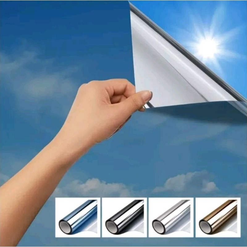 Jual STICKER KACA FILM ONE WAY PEREDAM PANAS MATAHARI ANTI UV KACA FILM ...