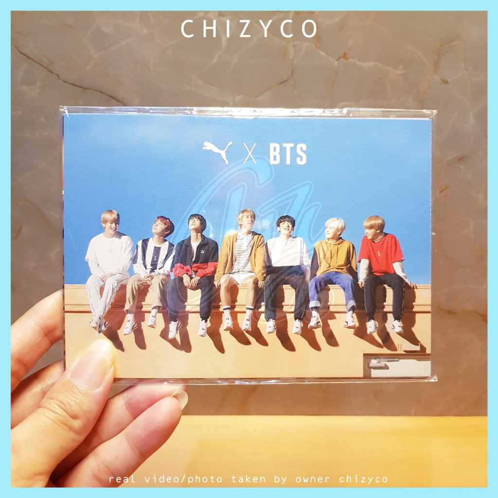 Jual BTS x PUMA TURIN | PHOTOCARD SET | Shopee Indonesia