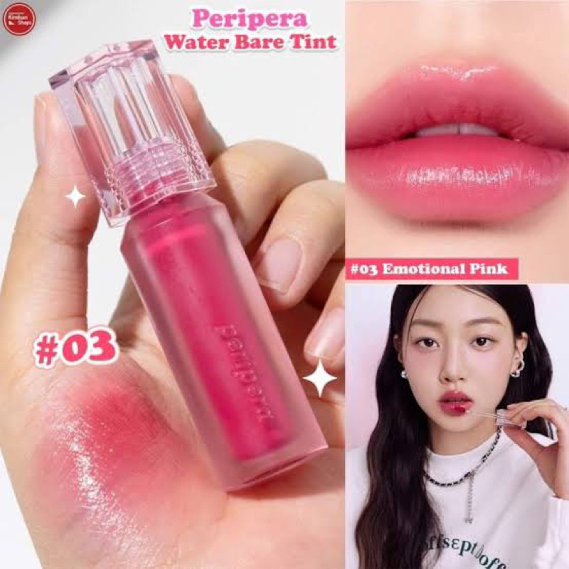 Jual Peripera Water Bare Tint - 03 Emotional Pink | Shopee Indonesia