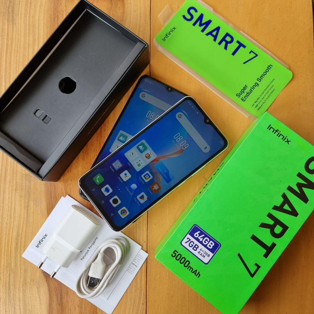 Jual INFINIX SMART 7 SECOND 4/64GB 3/64GB HANDPHONE SECOND HP SEKEN HP ...