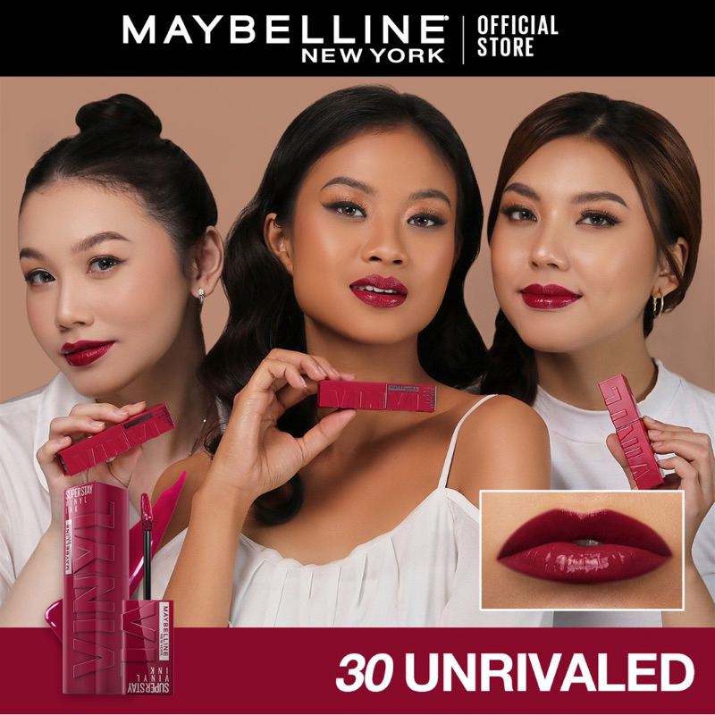 Jual Maybelline Superstay Vinyl Ink 62 65 30 130 100 63 charmed ...