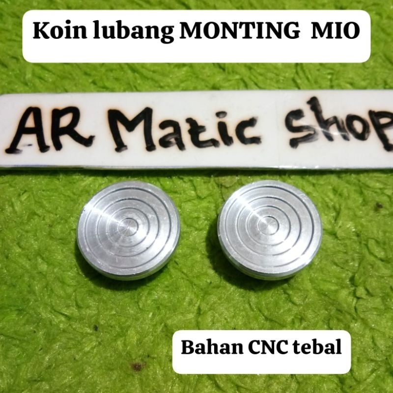 Jual koin monting MIO coin CNC lubang monting MIO coinan CNC pemanis ...