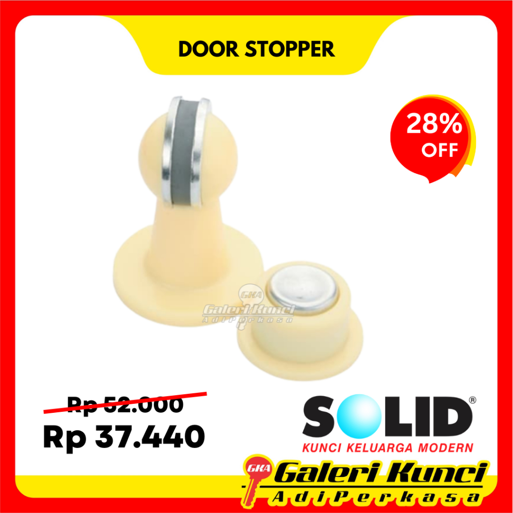 Jual Door Stopper Magnet SOLID STP 619 Y Penahan Pintu Stoper Pintu ...