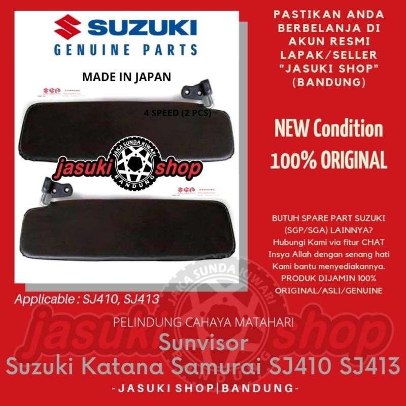 Jual Sun Visor Pelindung Cahaya Matahari Suzuki Jimny Katana Sierra ...