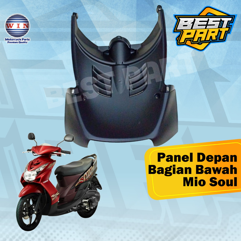 Jual PANEL DEPAN BAGIAN BAWAH MIO SOUL Sirip Dek Cover Front Lower merk ...