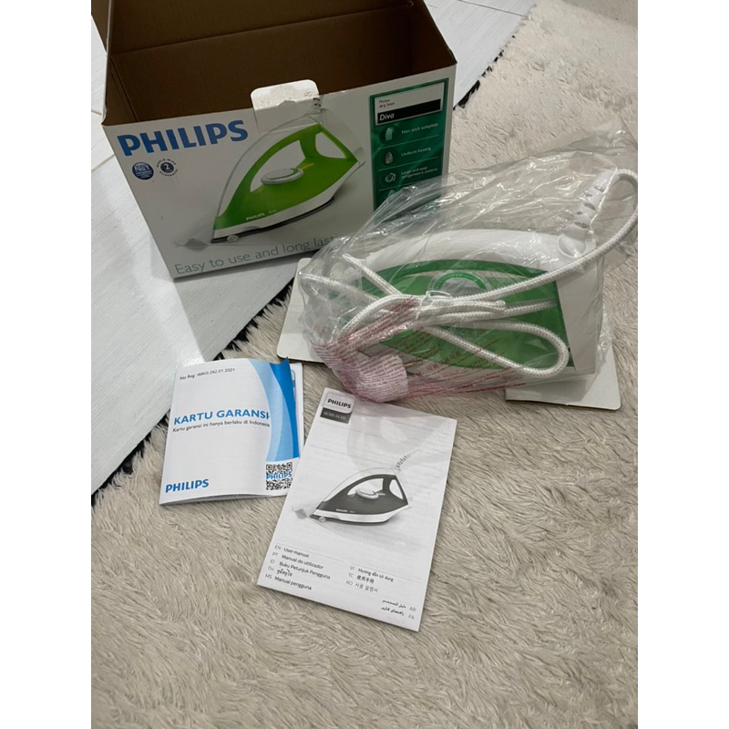 Jual setrikaan philips dry iron diva | Shopee Indonesia