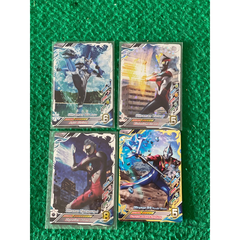 Jual kartu ultraman fusion fight super rare ver 2 card tiga multitype ...