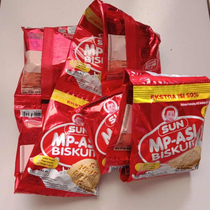 Jual sun MP asi biskuit 10 sachet | Shopee Indonesia
