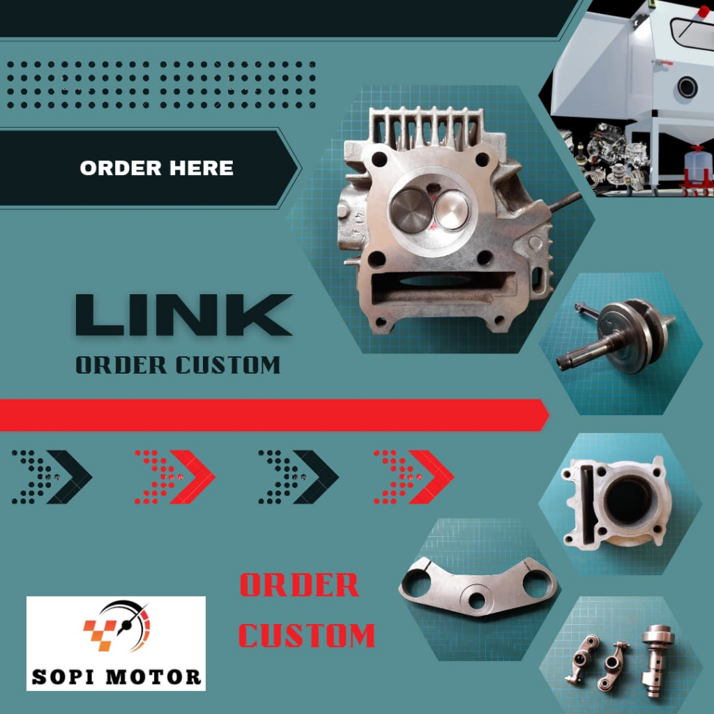 Jual ORDER CUSTOM HEAD, BORING, SEGITIGA, KRUG AS, PULI, BUBUT, SQUISH ...
