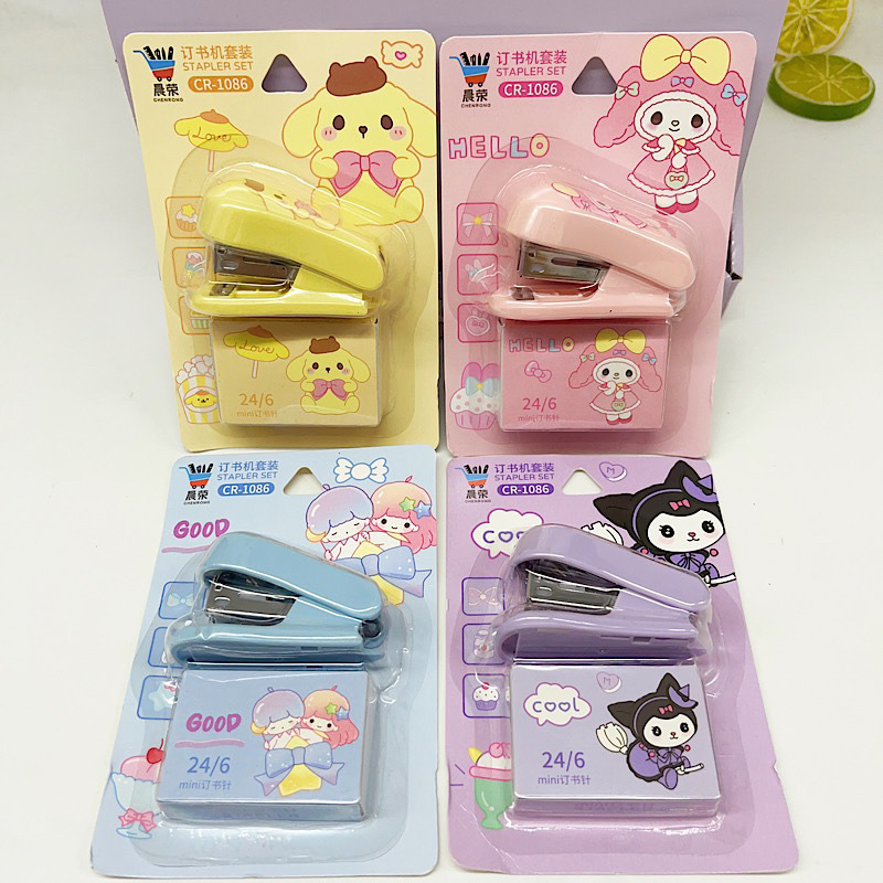 Jual Stapler Mini Lucu Staples Mini Karater Syeples Staples Gantungan ...