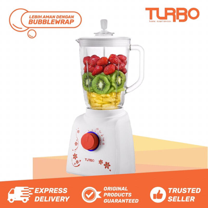 Jual BLENDER TURBO GELAS KACA 2 Liter EHM 8098 ORIGINAL | Shopee Indonesia