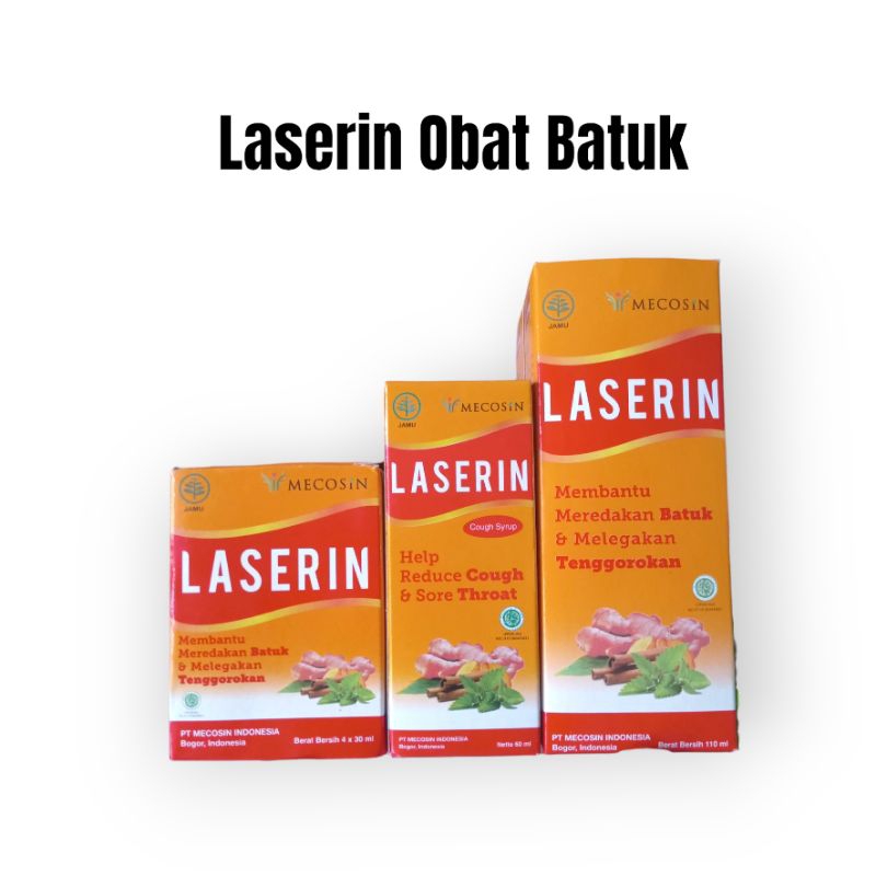Jual Laserin Obat Batuk Herbal 30ml 60ml 110ml | Shopee Indonesia