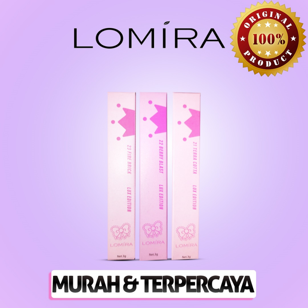 Jual LOMIRA LIP CREAM LUX EDITION | Shopee Indonesia
