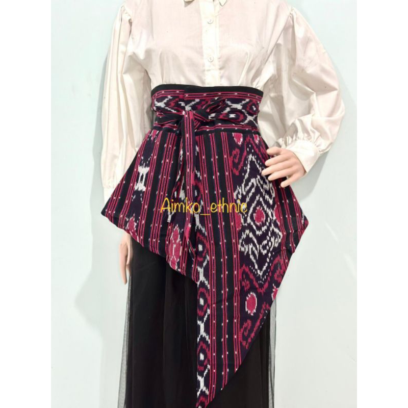 Jual Obi belt tenun - Obi tenun ethnik - obi tenun 03 | Shopee Indonesia