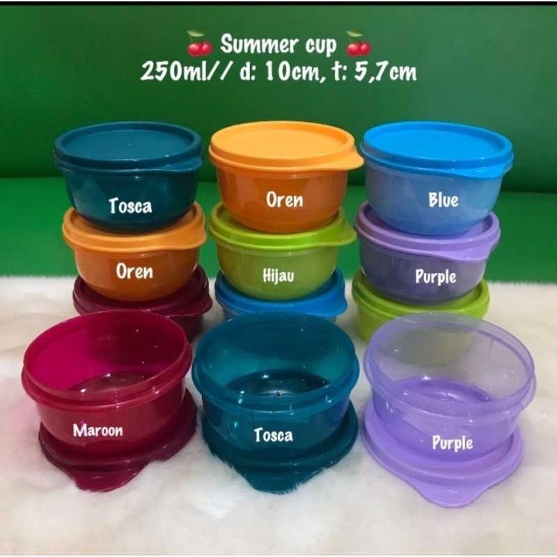 Jual Mangkok Summer Cup Tupperware | Shopee Indonesia