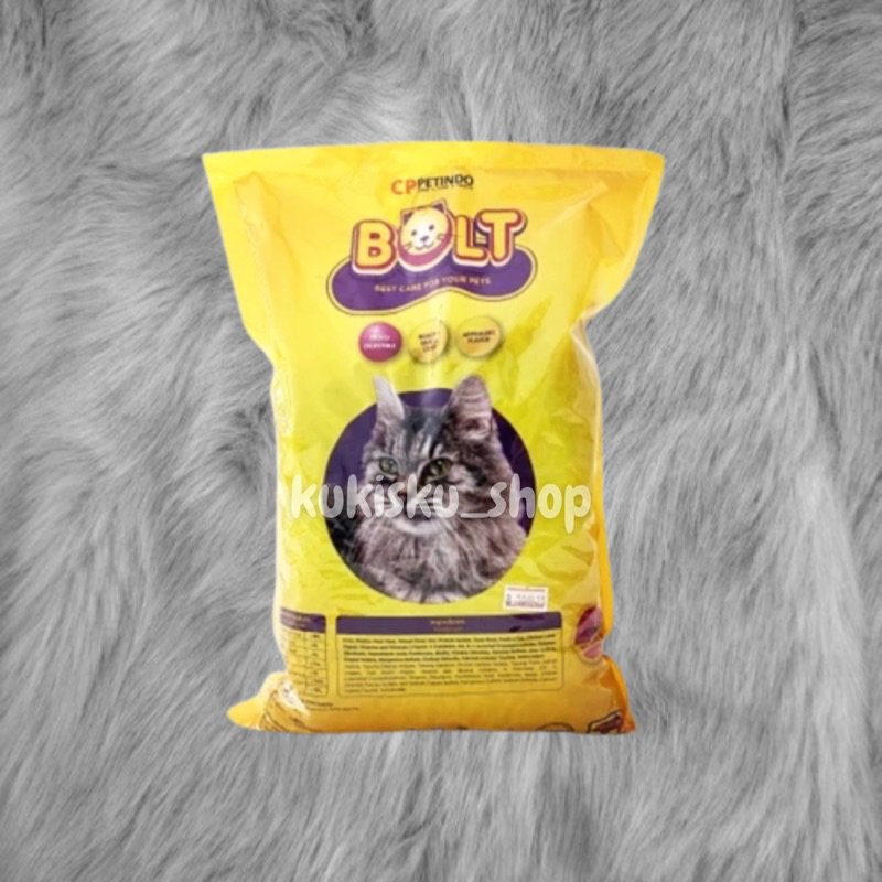 Jual Bolt Kibble Donat Cat Food Makanan Kucing Kemasan 1 Kg | Shopee ...