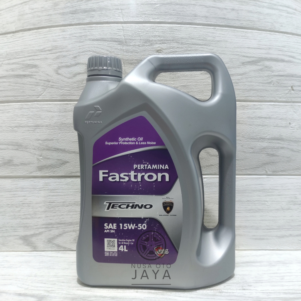 Jual Pertamina Fastron Techno SAE 15W-50 4L | Shopee Indonesia