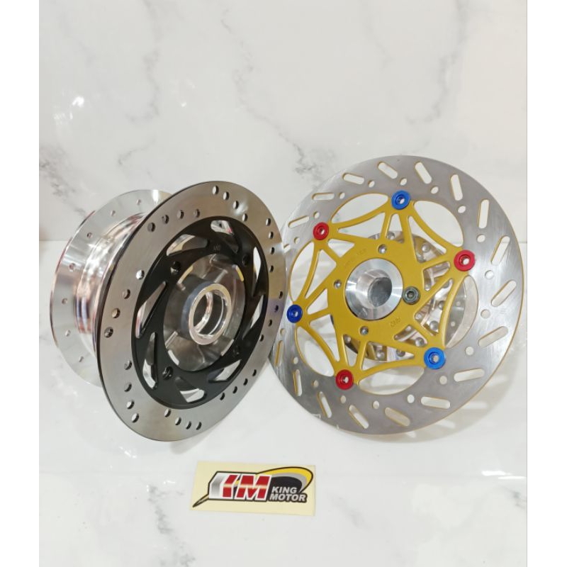 Jual Tromol Set Ninja 150 R dan Ninja 150 RR + Disc Warna Chrome Depan ...