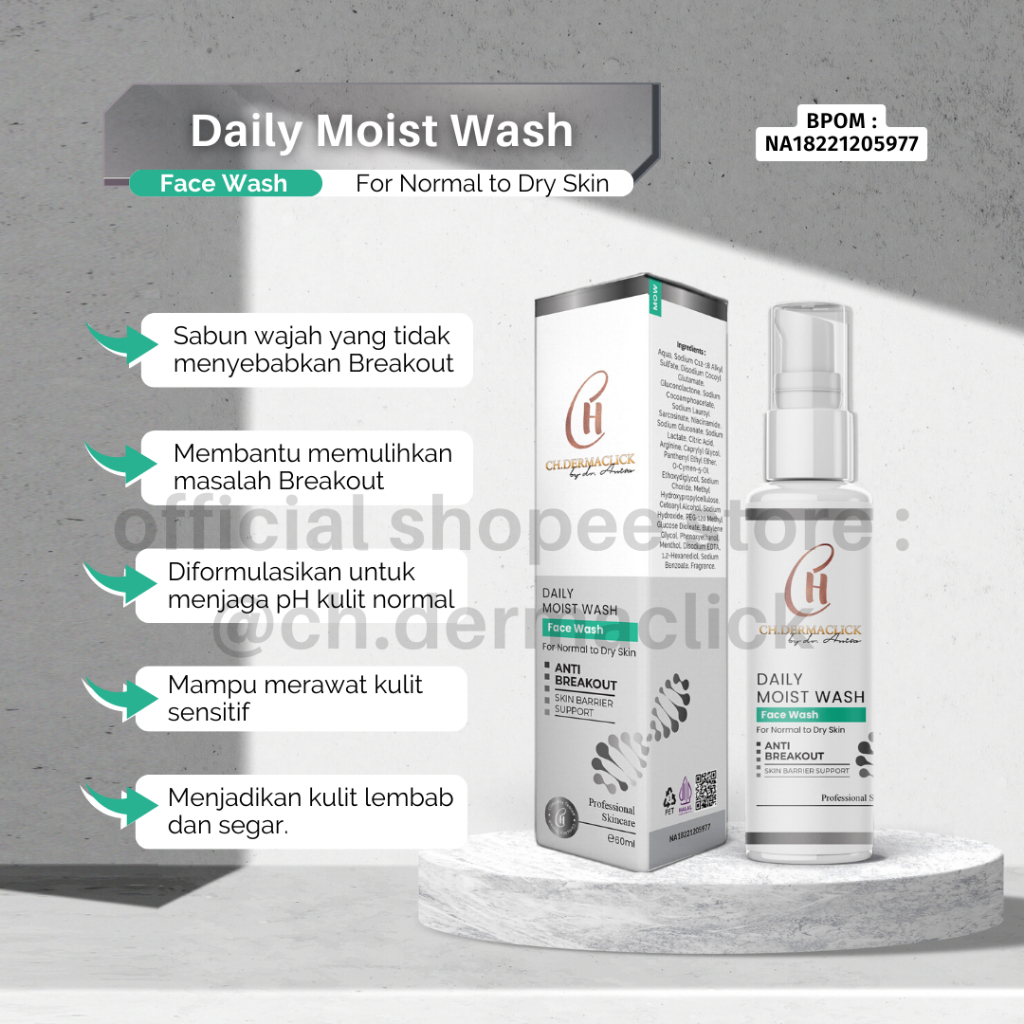 Jual Daily Moist Wash (MOW) | Shopee Indonesia